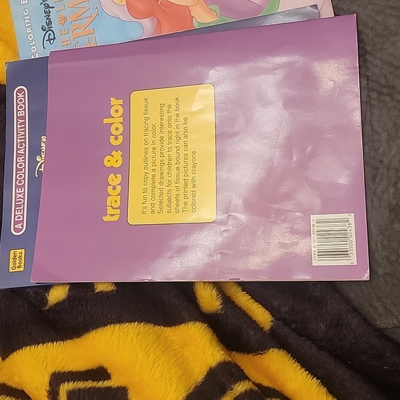 Disney | Accents | Disneys Coloring Books 2 And Trace And Color Book ...
